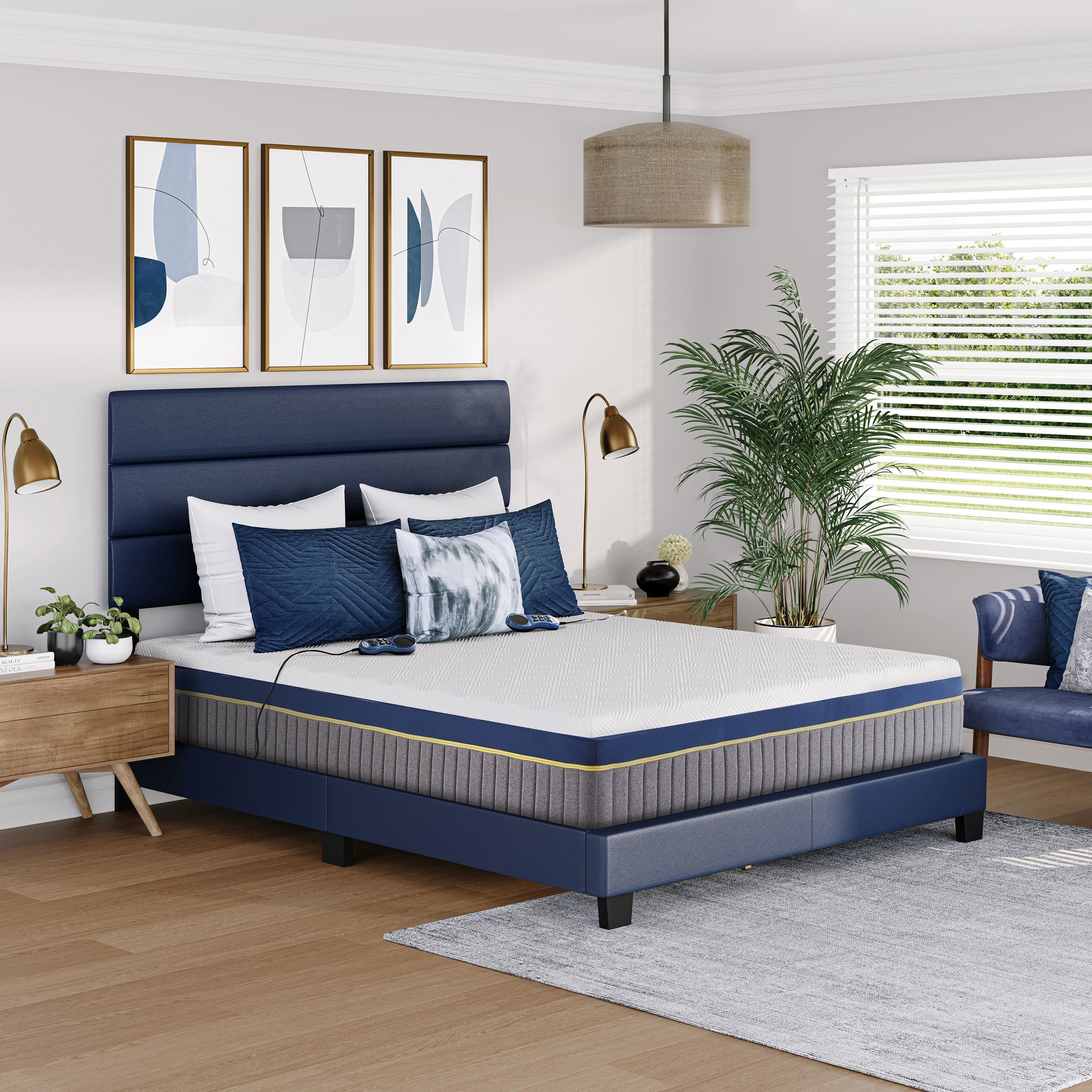 Nautica Home 11" 2-Zone Smart Zone Bed